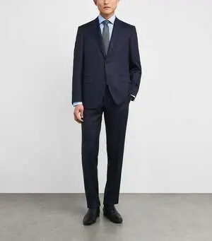 Canali Wool 2-piece Suit - Navy