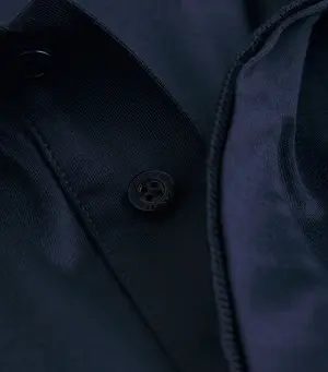 Canali Mercerised Cotton Polo Shirt