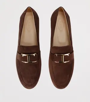 TOD'S Leather Moccasins - Brown