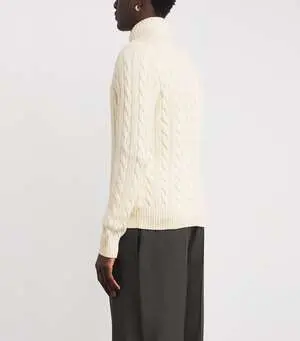 Polo Ralph Lauren Cotton Cable Knit Sweater - Ivory