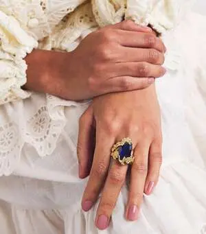 Zimmermann Embellished Bloom Cocktail Ring