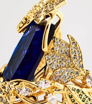 Zimmermann Embellished Bloom Cocktail Ring