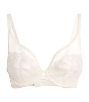 Maison Lejaby Lace Sin Underwired Bra - Ivory