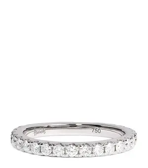 Harrods Diamond Eternity Ring - White