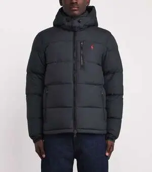 Polo Ralph Lauren Water-resistant Down Gorham Puffer Jacket - Black