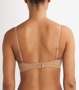 SKIMS Fits Everybody Unlined Demi Bra - Brown
