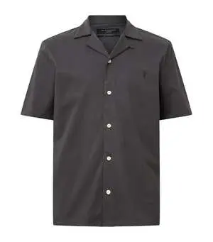 ALLSAINTS Cotton Hudson Shirt - Grey