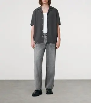 ALLSAINTS Cotton Hudson Shirt - Grey