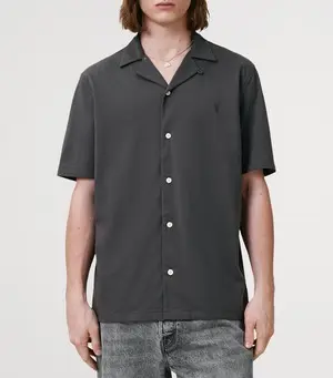 ALLSAINTS Cotton Hudson Shirt - Grey