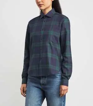 WITH NOTHING UNDERNEATH Cotton-wool Classic Shirt