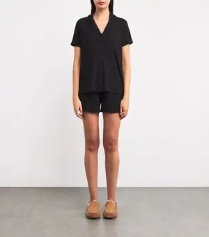 SKIMS Soft Lounge Short Pyjamas - Black