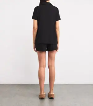 SKIMS Soft Lounge Short Pyjamas - Black