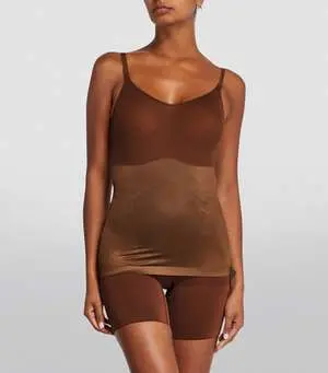 Spanx Shape Cami Top Medium Control - Brown