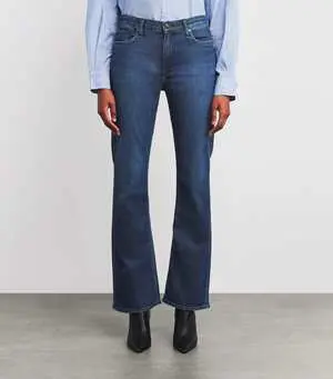 Rag & Bone Peyton Mid-rise Bootcut Jeans - Blue