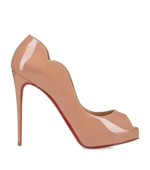 Christian Louboutin Peep Toe Shoes For Women