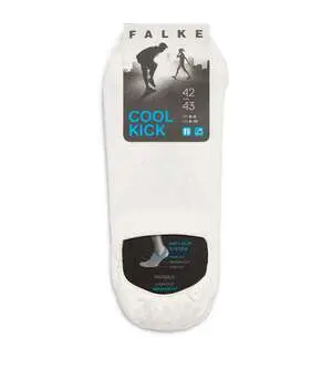 Falke Cool Kick Invisible Socks - White