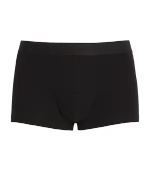 Sunspel Stretch-cotton Trunks - Black