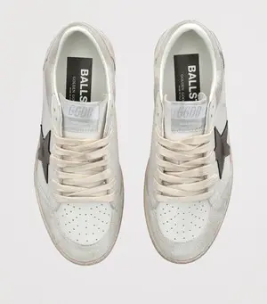 GOLDEN GOOSE Leather Ball Star Sneakers