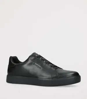 Cole Haan Leather Grandprø Luxe Slip-on Sneakers - Black