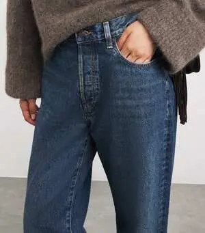 FRAME The Loose Wide Leg Jeans