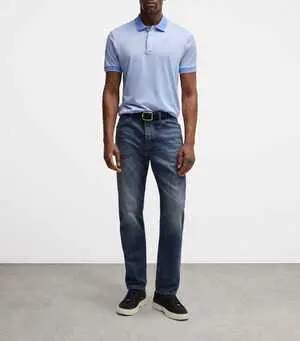 BOSS Cotton-silk Polo Shirt