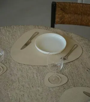 LIND DNA Curve Corduroy Coasters - Neutral
