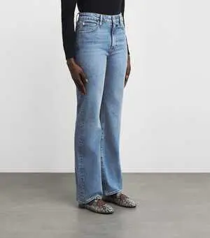 FRAME The Pixie Arrow Bootcut Jeans - Blue