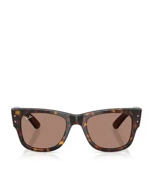 Ray-ban Mega Wayfarer Sunglasses - Brown