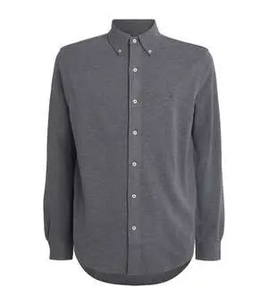 Polo Ralph Lauren Cotton Featherweight Mesh Shirt - Grey