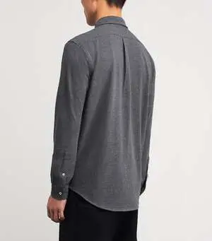 Polo Ralph Lauren Cotton Featherweight Mesh Shirt - Grey