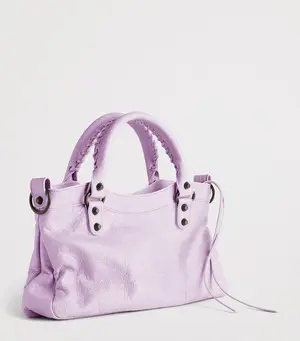 Balenciaga Le City First Top-handle Bag - Purple
