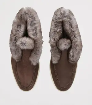 Santoni Suede Ankle Boots