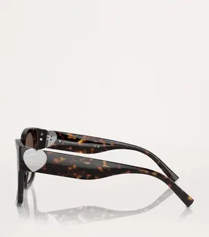 Tiffany & Co. Acetate Oversized Square Sunglasses - Brown