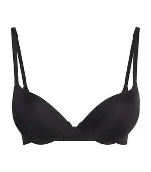 SKIMS Ultimate Plunge Push-up Bra - Black