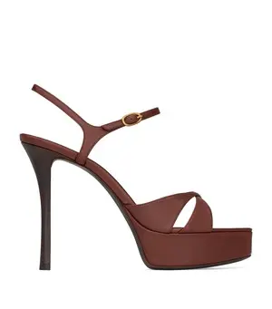 Saint Laurent Debbie Platform Sandals 85