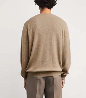 THE ROW Rod Cashmere Sweater - Beige