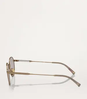 Brunello Cucinelli Bc2003st Titanium Sunglasses - Gold