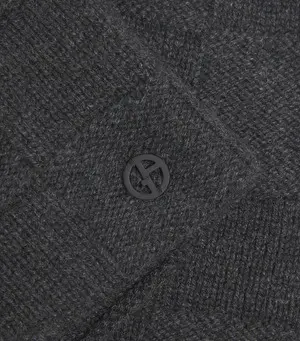 Giorgio Armani Cashmere Patchwork Beanie