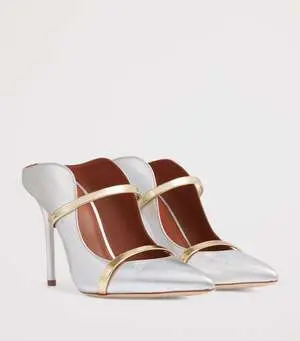 MALONE SOULIERS Maureen Mules 100 - Silver