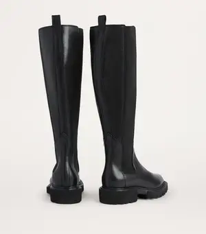 ALLSAINTS Leather Maeve Knee-high Boots