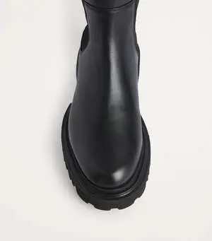 ALLSAINTS Leather Maeve Knee-high Boots