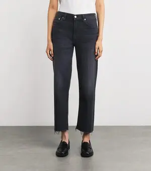 Citizens Of Humanity Palma Straight Leg Jeans - Black