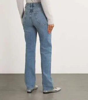 FRAME The Ruler Straight-leg Jeans - Navy