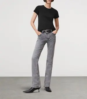 ALLSAINTS Organic Cotton Stevie T-shirt - Black