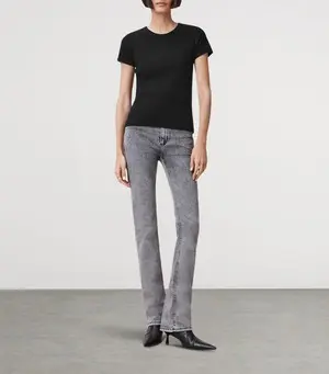 ALLSAINTS Organic Cotton Stevie T-shirt - Black