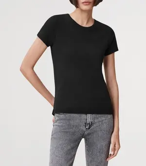 ALLSAINTS Organic Cotton Stevie T-shirt - Black