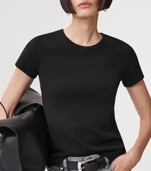 ALLSAINTS Organic Cotton Stevie T-shirt - Black
