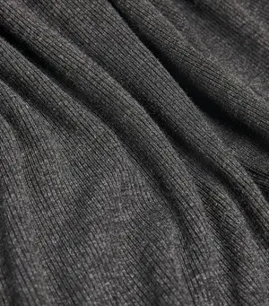 Eterne Ribbed Emma Maxi Skirt - Grey