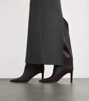 Eterne Ribbed Emma Maxi Skirt - Grey