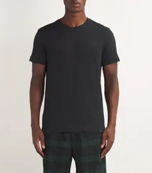 SKIMS Cotton T-shirt - Black